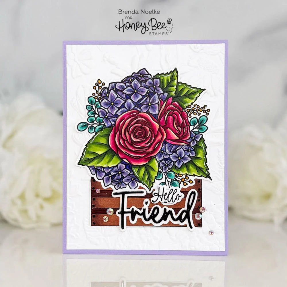 Honey Bee Stamps Love You Friend Dies – Scrap en masse