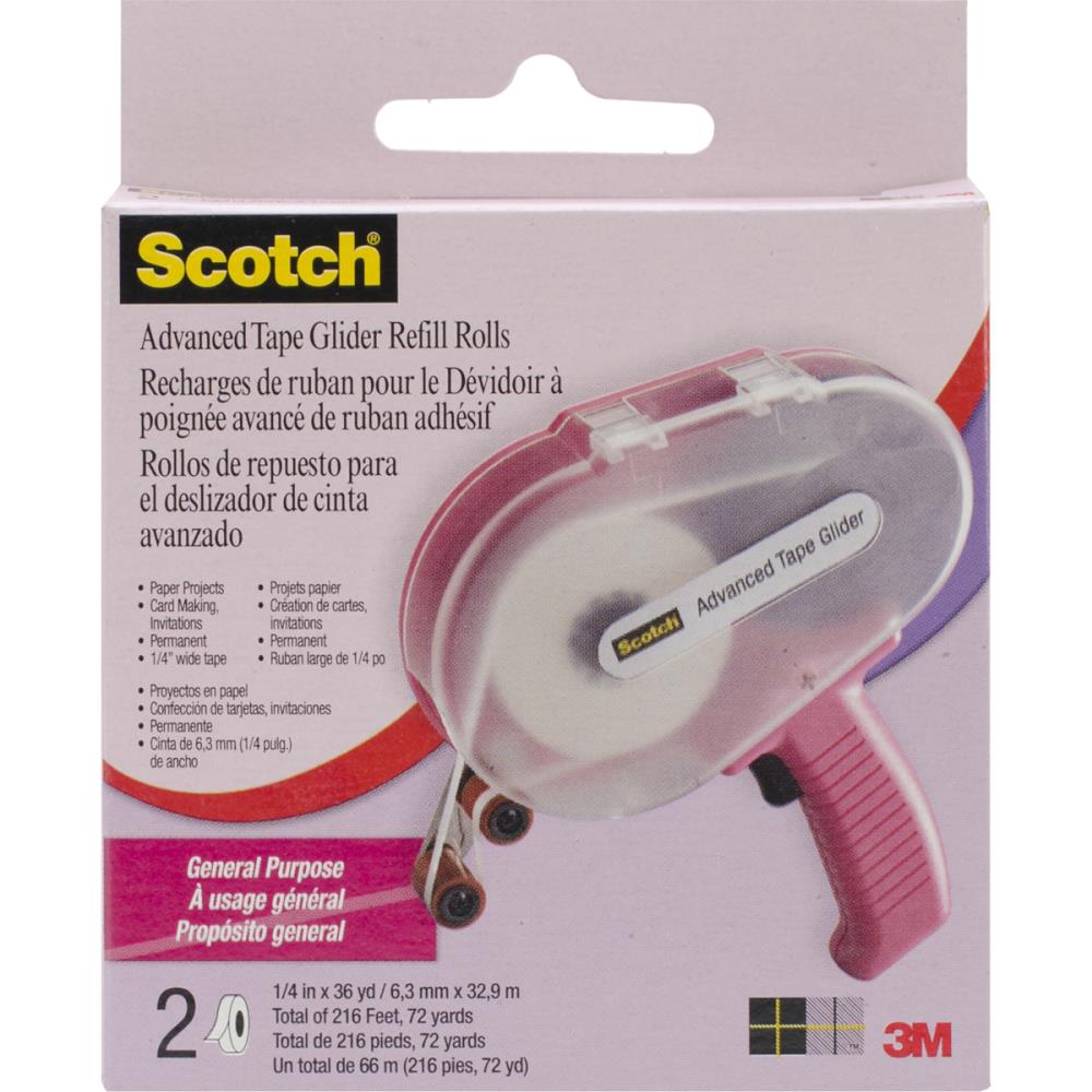 Scotch Advanced Tape Glider General Purpose Refills 2/Pkg – Scrap en masse