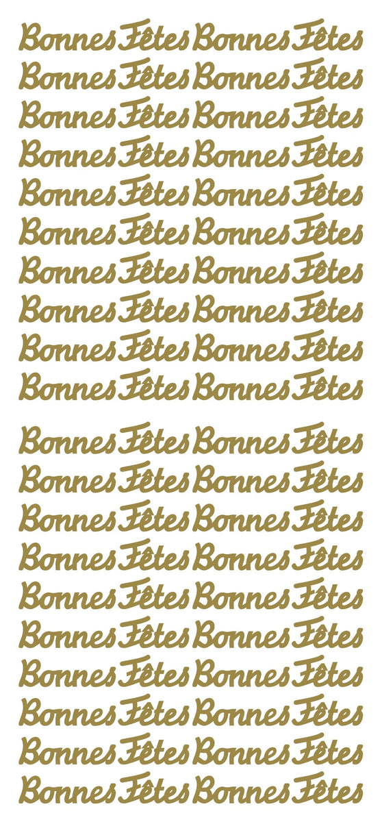 ECSTASY CRAFTS - Peel Off Stickers - Bonne fête – Scrap en masse