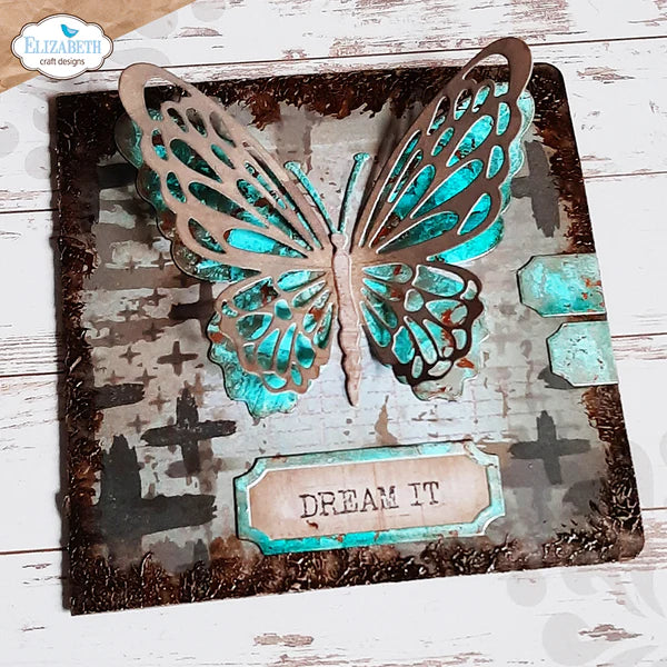 Elizabeth Craft Metal Die Ornate Butterfly – Scrap en masse