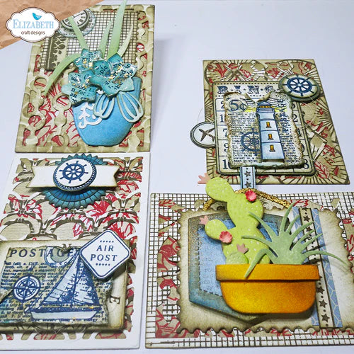 Elizabeth Craft - Metal Die Succulents & Pots – Scrap en masse