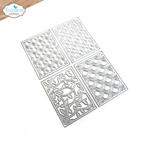 Elizabeth Craft - Metal Die Fancy Cut-Aways – Scrap en masse