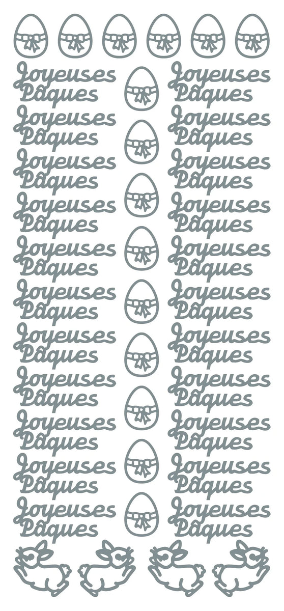 ECSTASY CRAFTS - Peel Off Stickers -Joyeuses Paques – Scrap en masse