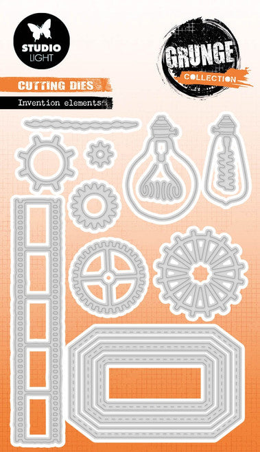 Studio Light Cutting Die Nr. 697, Invention Elements – Scrap en masse