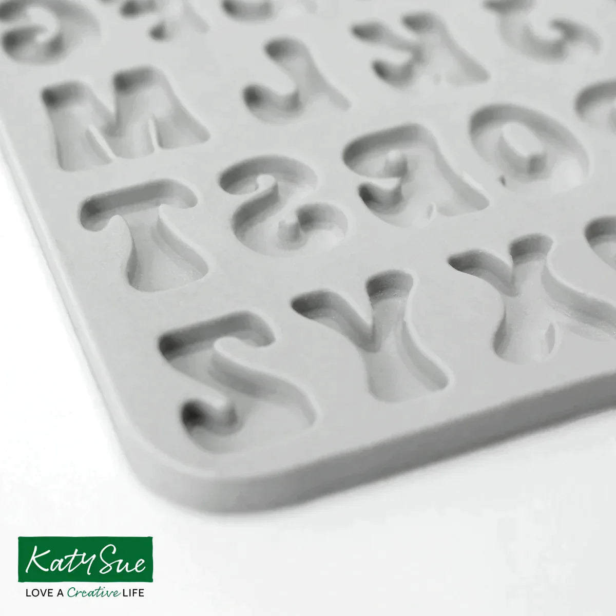 KATY SUE - Fun Font Alphabet and Numbers Silicone Mould Set of 2 ...