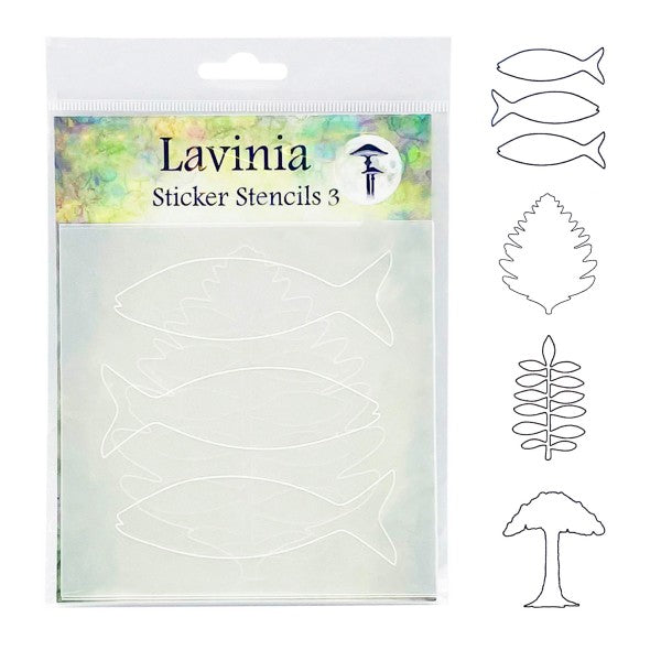 Lavinia - Sticker Stencils 3 – Scrap en masse