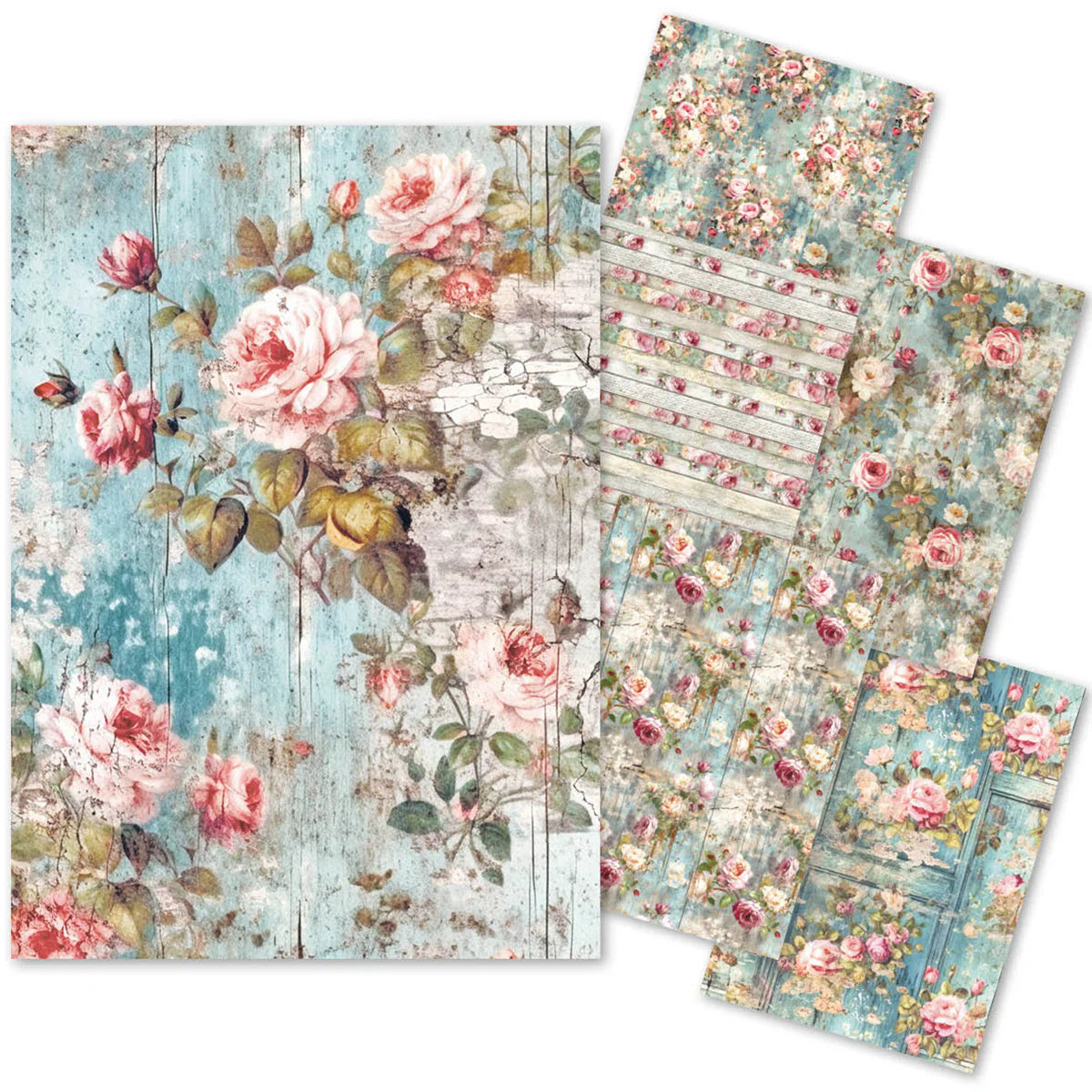 Ciao Bella Tissue Paper A4 6/Pkg My Secret Garden – Scrap en masse