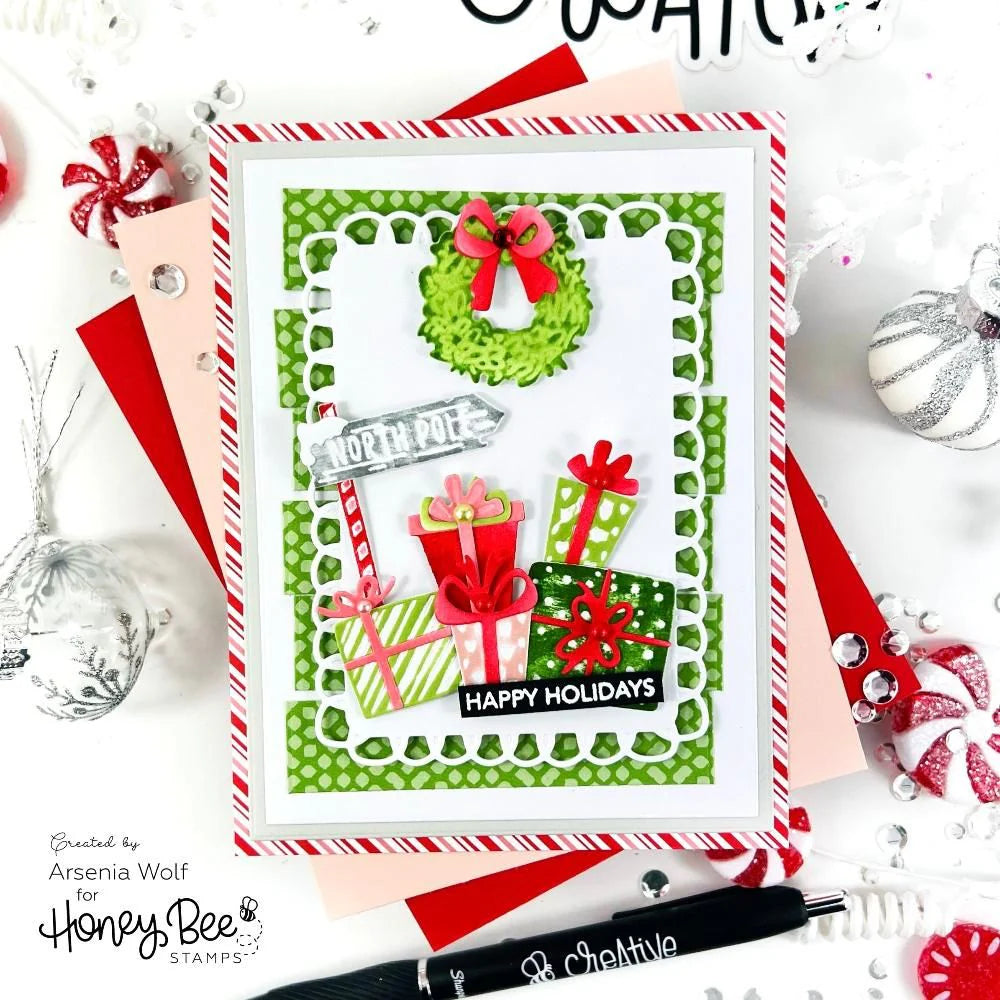 Honey Bee Stamps - Honey Cuts Die, Lovely Layers: Beach Bound Holiday ...