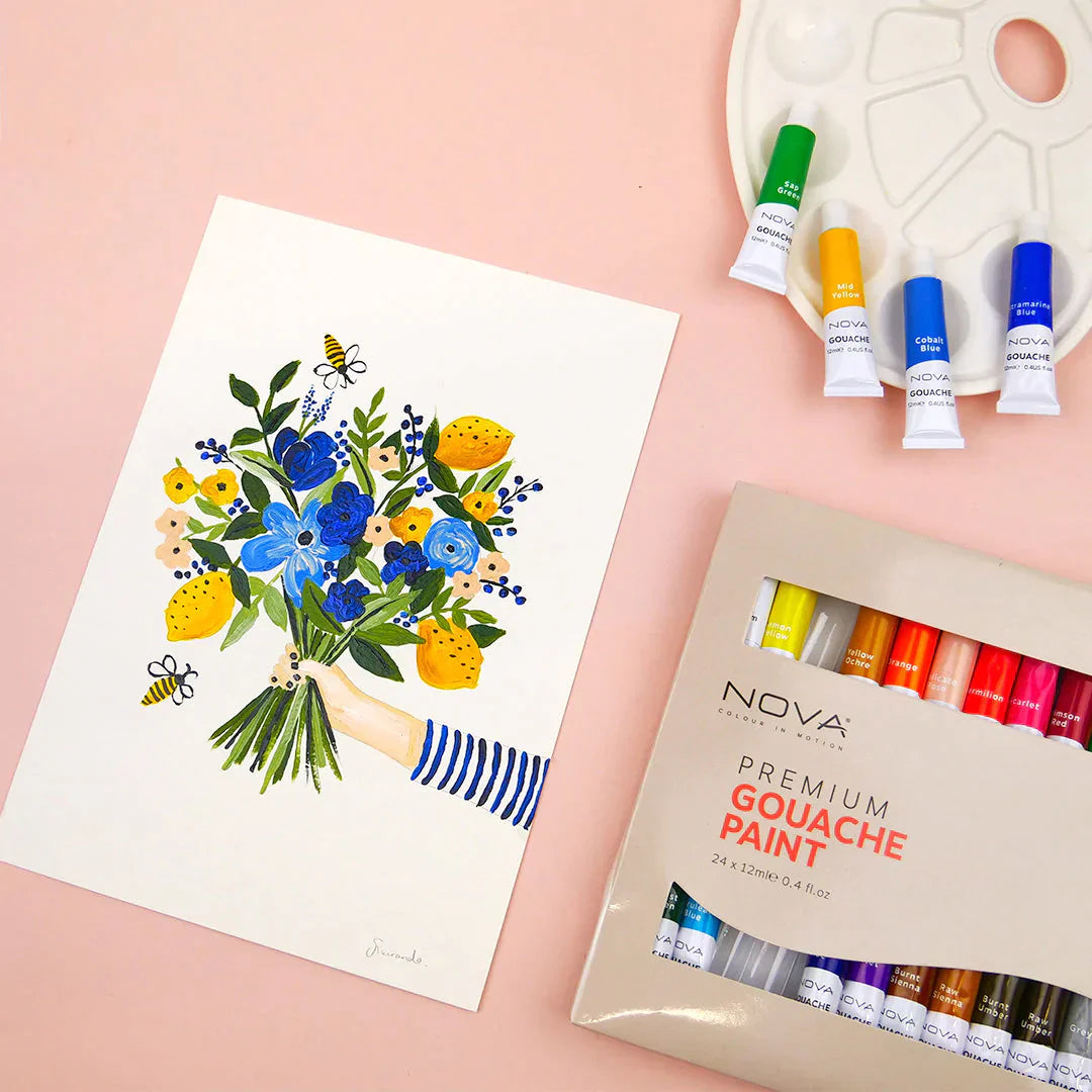 DRK NOVA 24 Gouache Paint – Scrap en masse