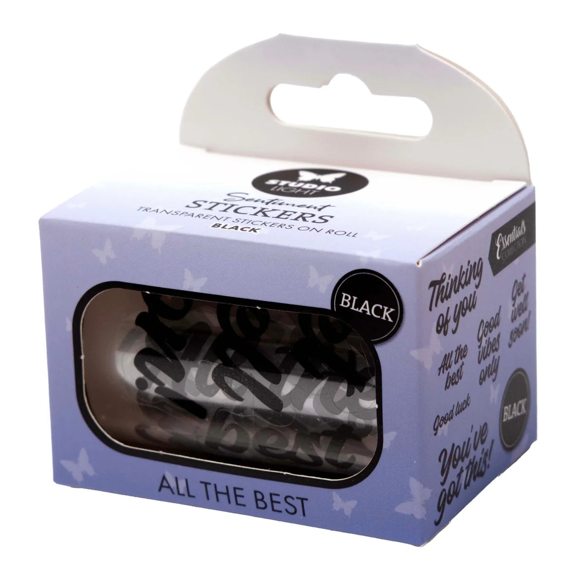 Studio Light Clear Stickers Black - All The Best Essentials 5 Meter ...