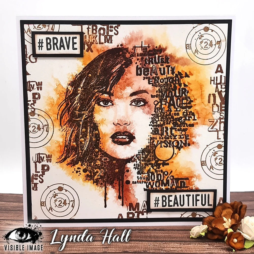 Visible Image - Background Vision - A6 Stamp Set – Scrap en masse