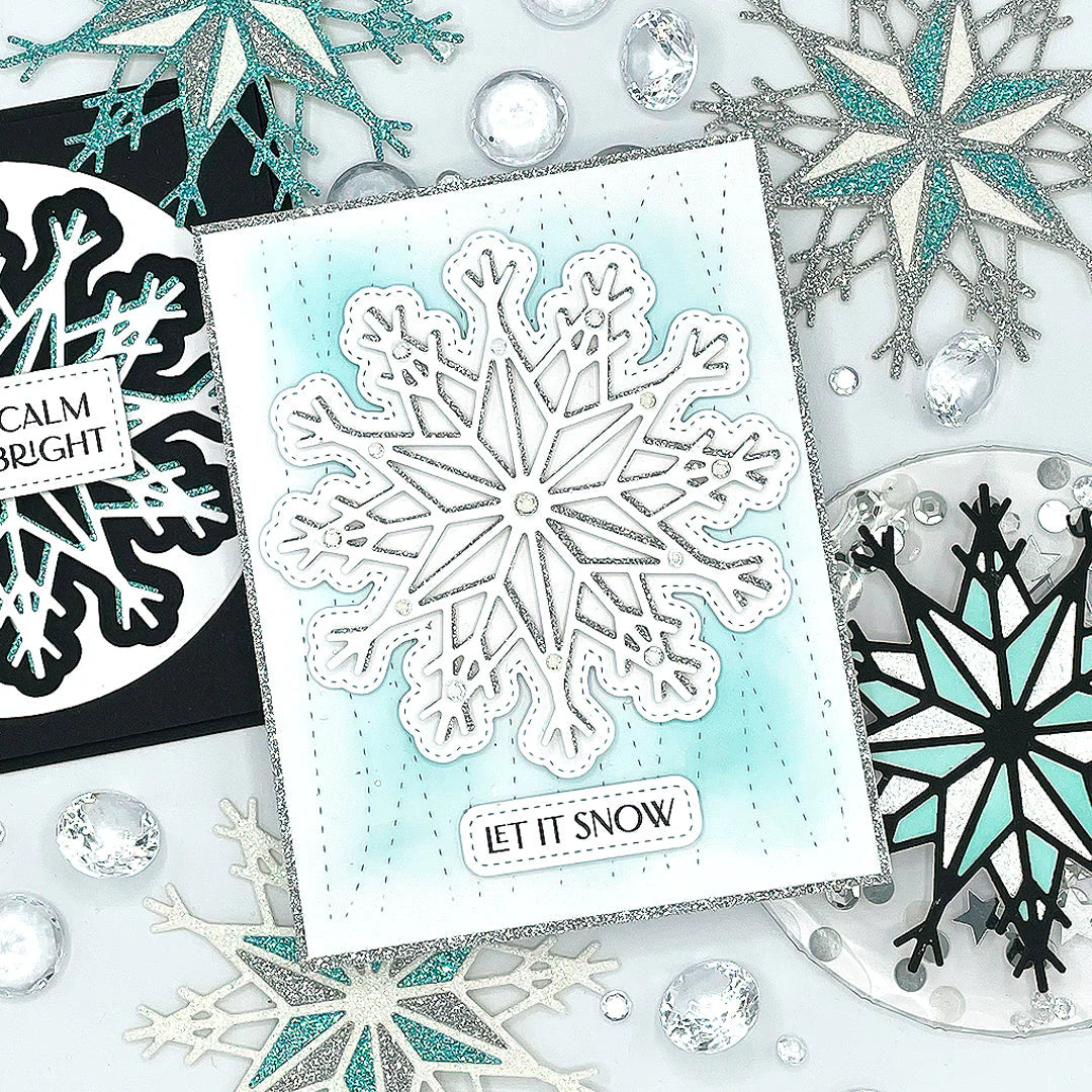 WAFFLE FLOWER X JJ BOLTON Star Snowflake Kit Die – Scrap en masse