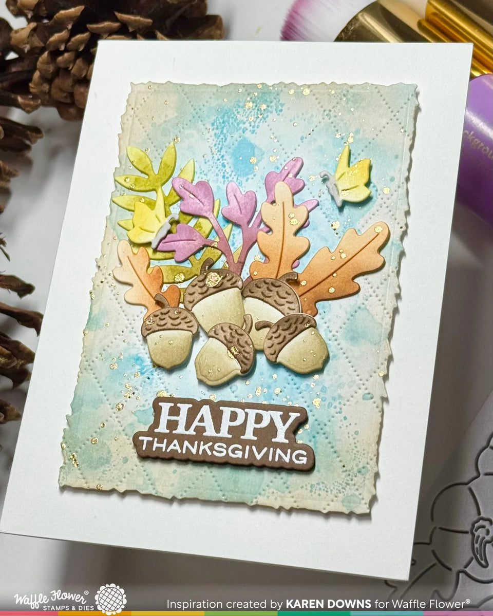WAFFLE FLOWER Grateful Heart Sentiments Combo – Scrap en masse