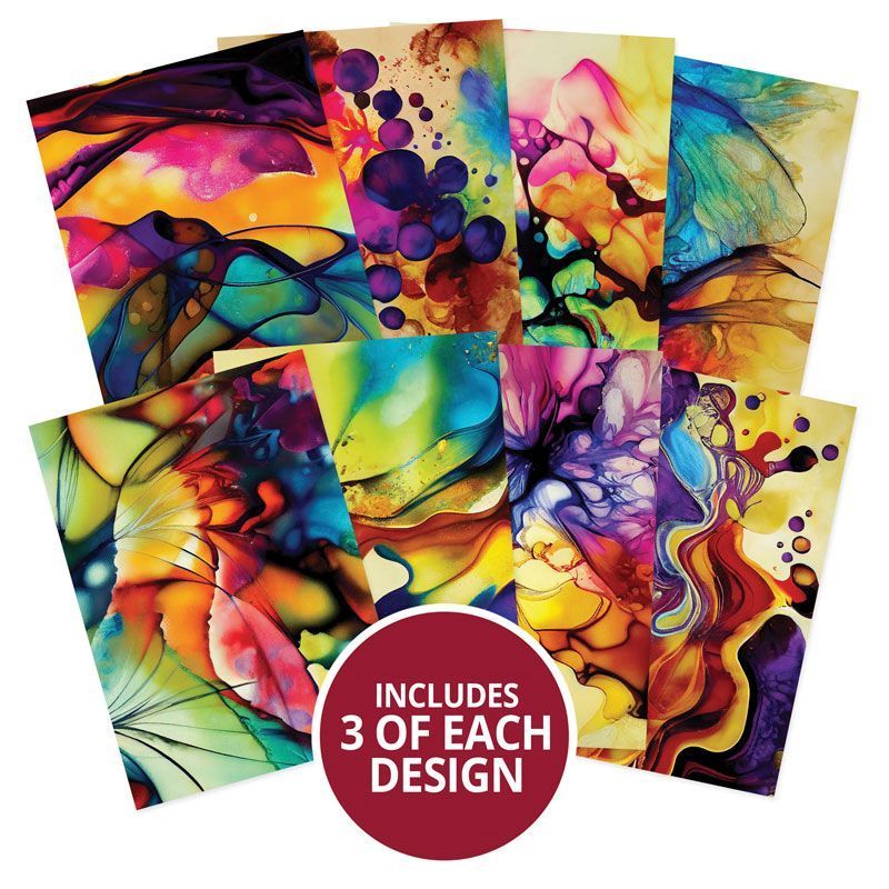 HUNKYDORY CRAFTS Adorable Scorable Pattern Packs - Rainbow Inks – Scrap ...