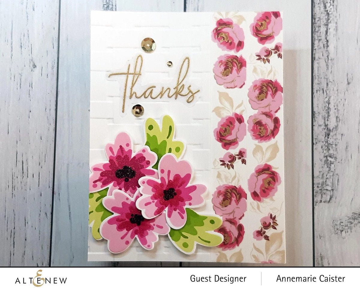 Altenew Woven Basket 3D Embossing Folder – Scrap en masse