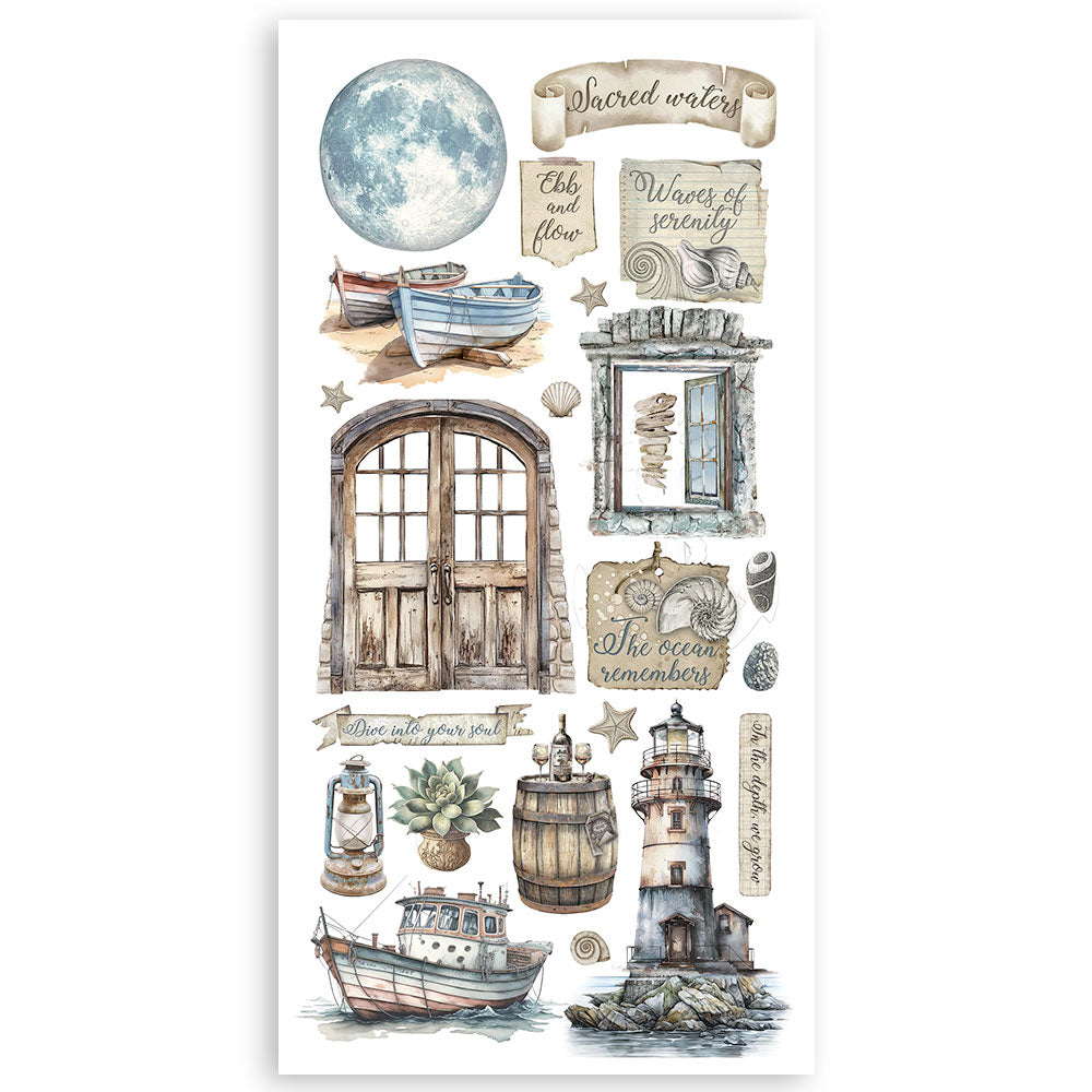 Stamperia Paper Cut-Outs, Paper cut-outs 2 Double Face - 4 sheets cm ...