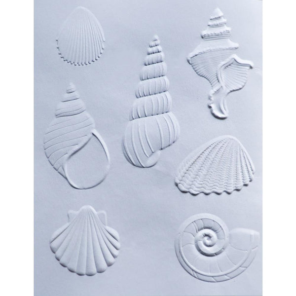 Memory Box 3D Embossing Folder & Dies Dazzling Seashells – Scrap en masse