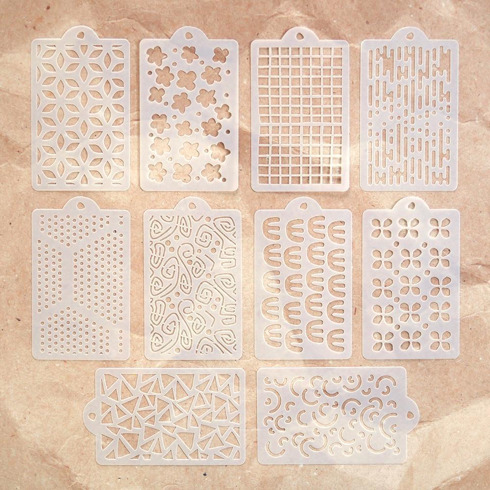 Elizabeth Craft Stencil Happy Patterns – Scrap en masse